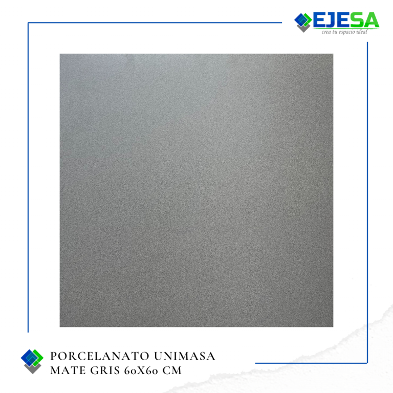Unimasa gris 60×60 cm – Porcelanato vitrificado – Ejesa